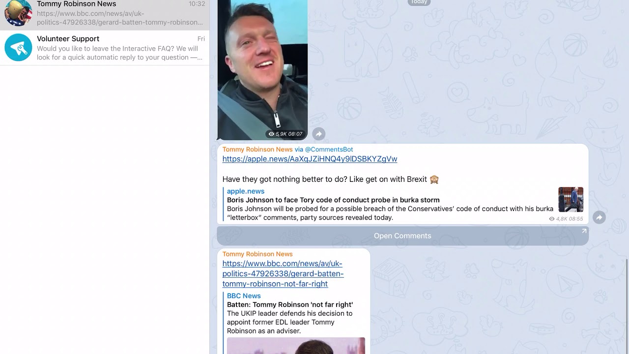 Go follow Tommy on TeleGram and tell me if you want more videos like ...