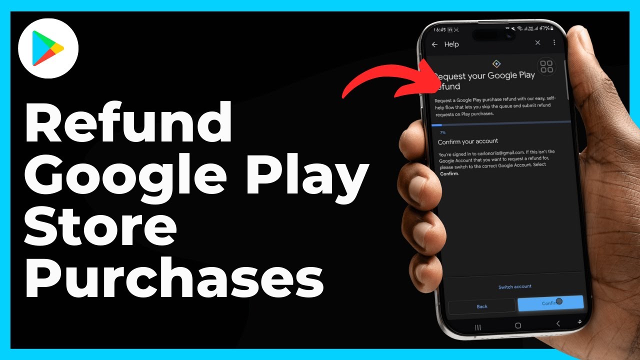 How To Refund Google Play Store Purchases - Full Guide - YouTube