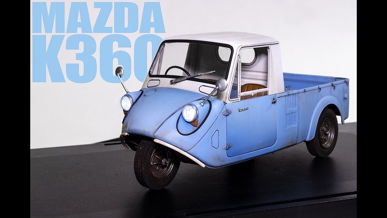 amaHalo LED - Ugly but Cute - 1/24 Mazda K360 from KA model - YouTube