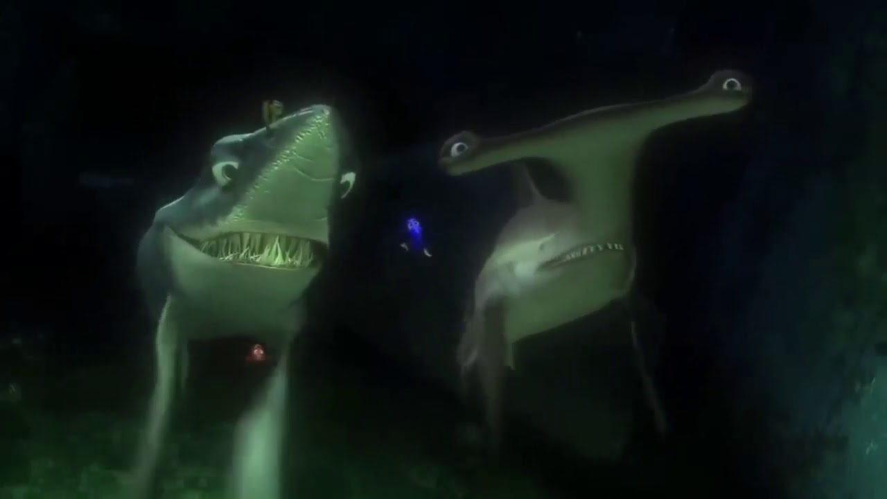 Finding Nemo Shark Scene Bruce Trim Copy Trim - YouTube