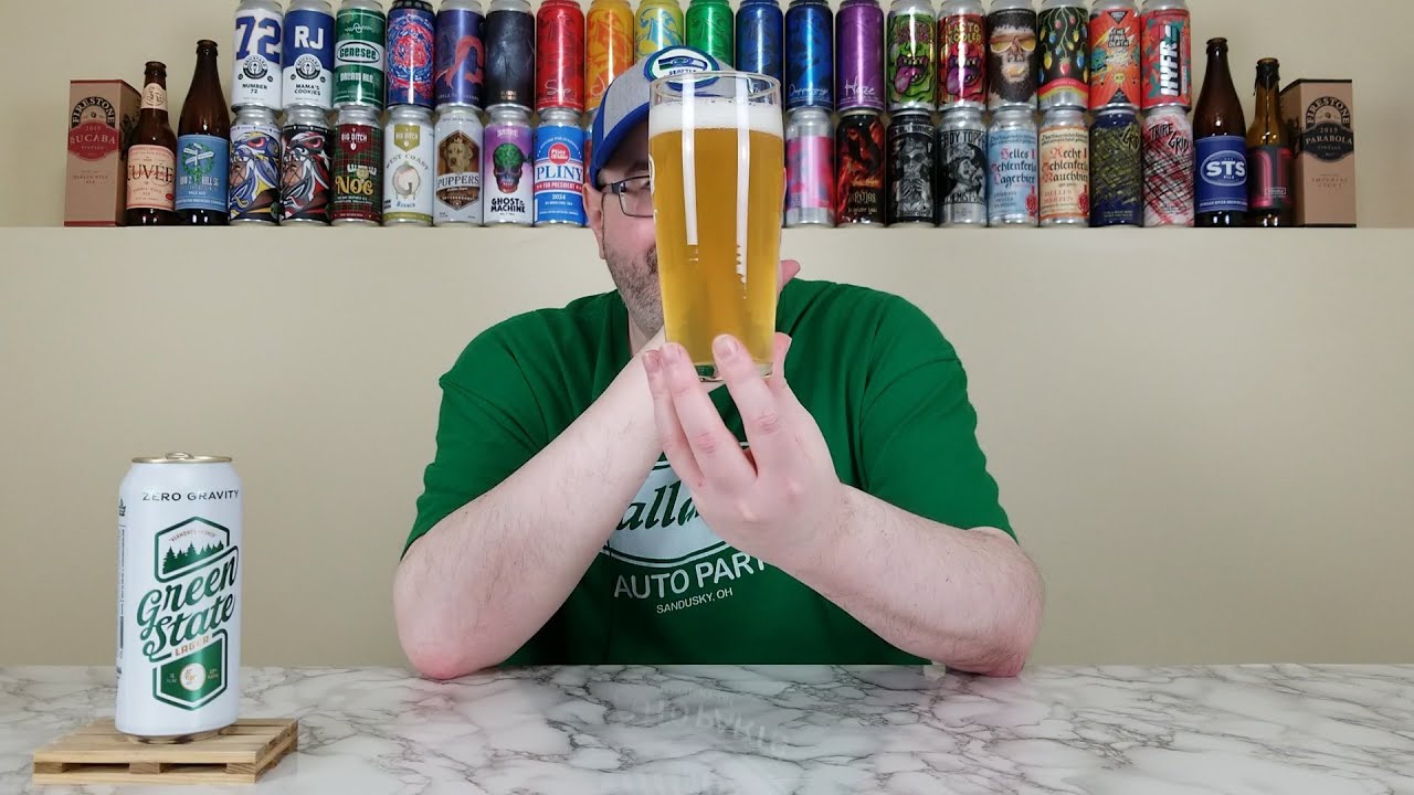 Green State Lager | Zero Gravity Craft Brewery | Beer Review | #1956 ...