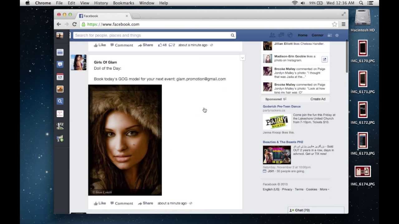How To Get The New Facebook Look Newsfeed On Google Chrome - YouTube