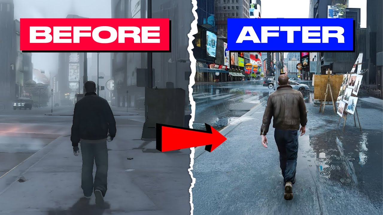 I Remastered GTA 4 Using Mods - With Installation Tutorial - YouTube