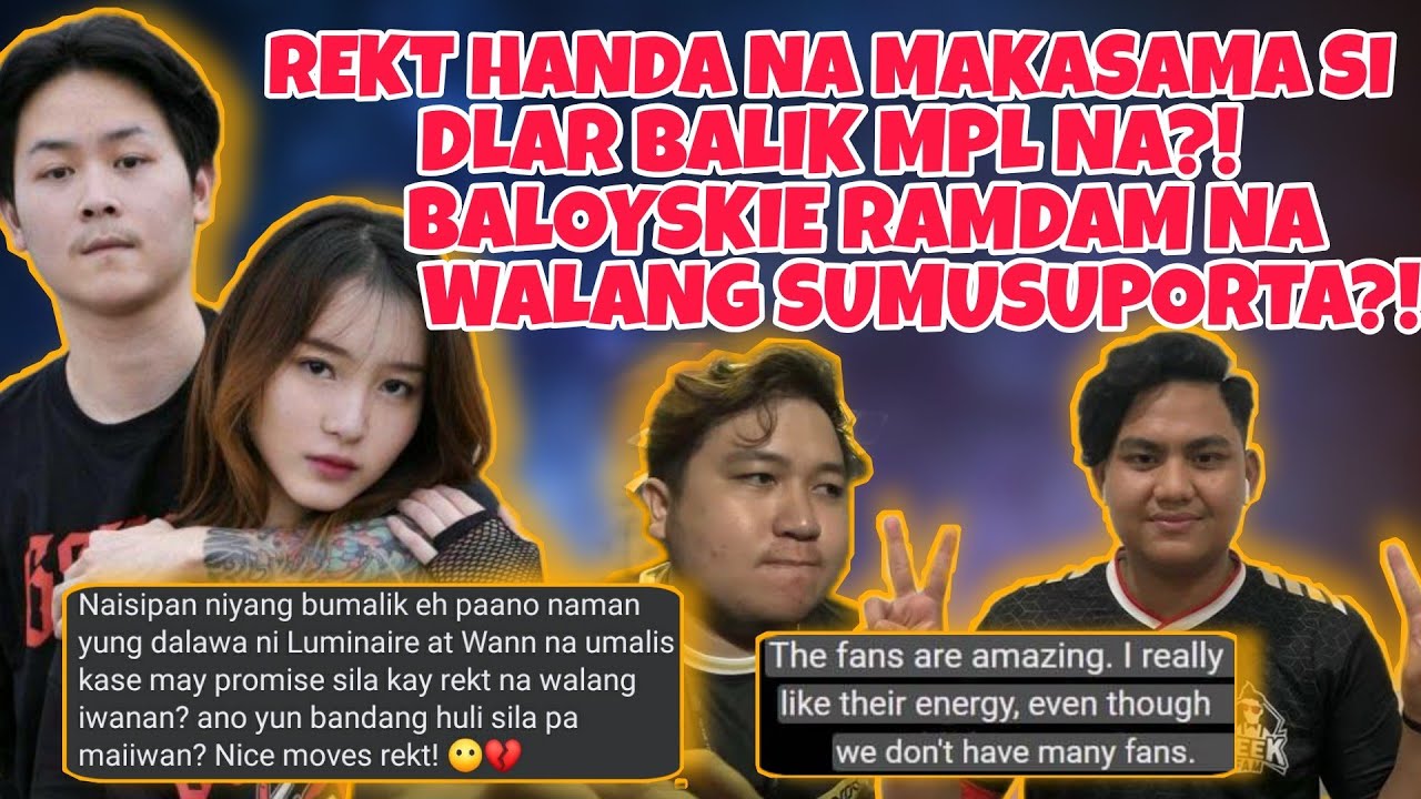 REKT GUSTO NG BUMALIK SA MPL! BALOY MALUNGKOT DAHIL SA MATAMLAY NA ...