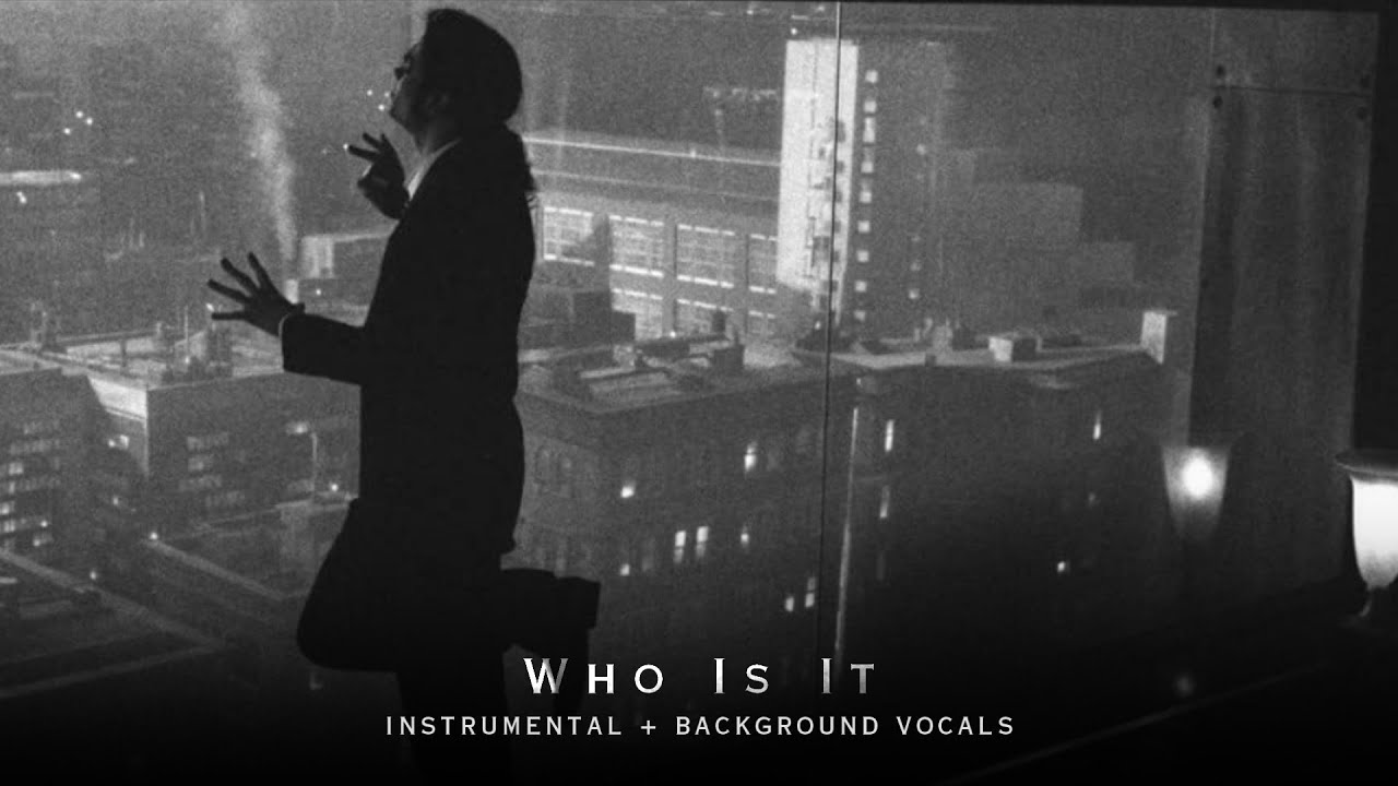 Michael Jackson - Who Is It | Instrumental (with Background Vocals ...