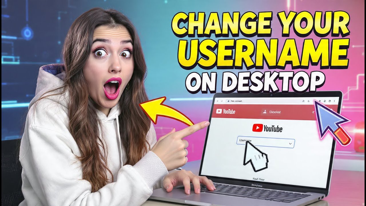 Change Your YouTube Username on Desktop 💻 Easy Step by Step Guide 2026 ...
