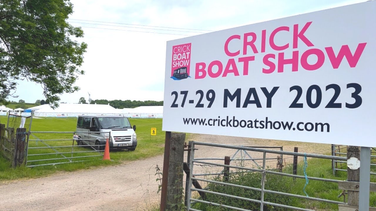 A Taste Of CRICK BOAT SHOW 2023 Narrowboats, Widebeams, Vans & More ...