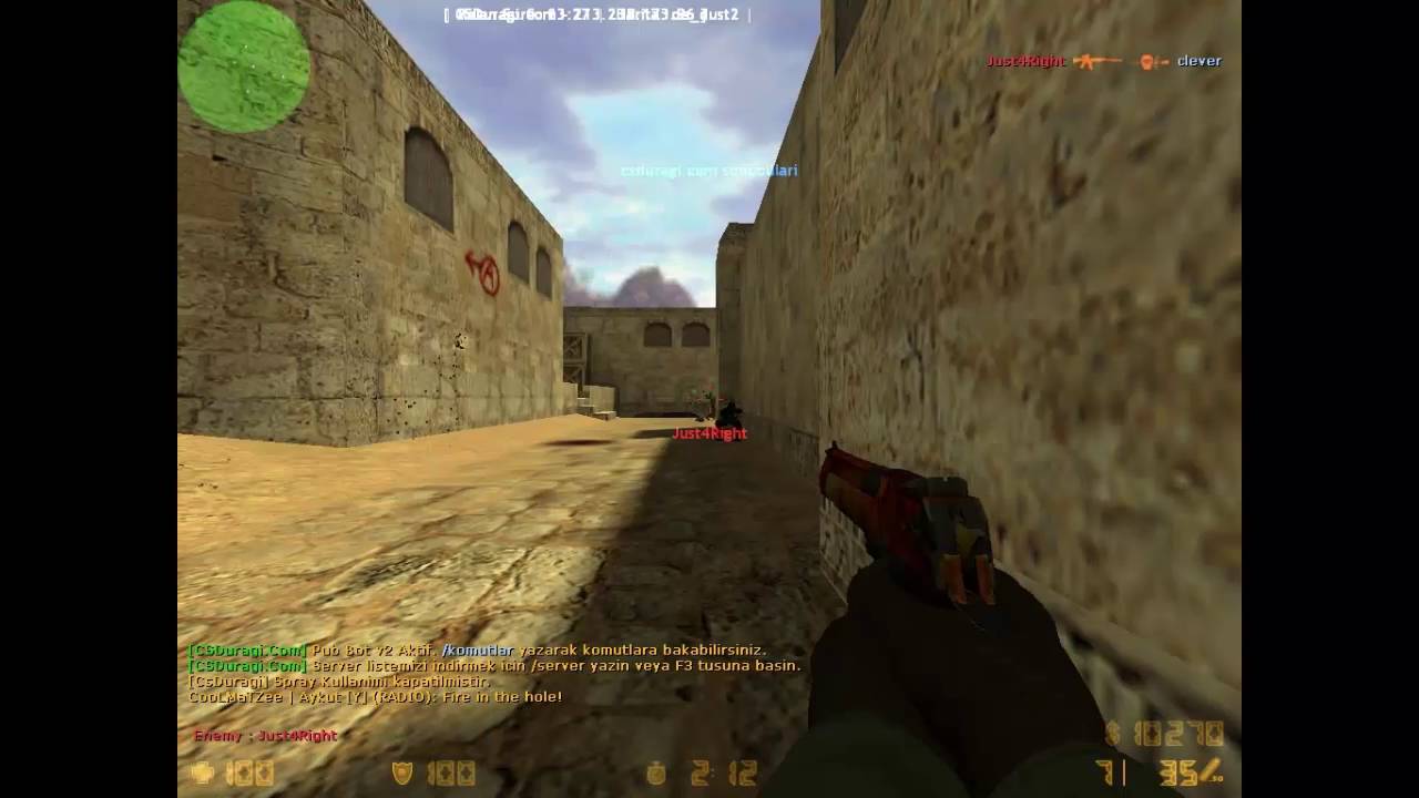 Cs Ritme Göre Adam vurma - YouTube