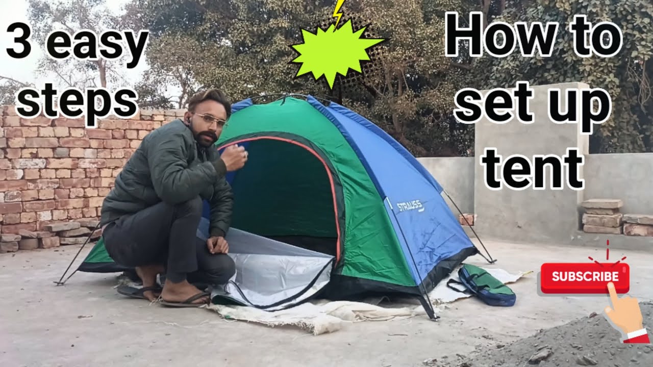 how to set up tent for camping outcamping tent | 🔥 - YouTube
