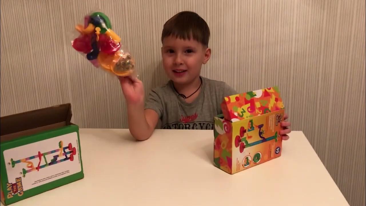 Конструктор Лего горка сборка - YouTube