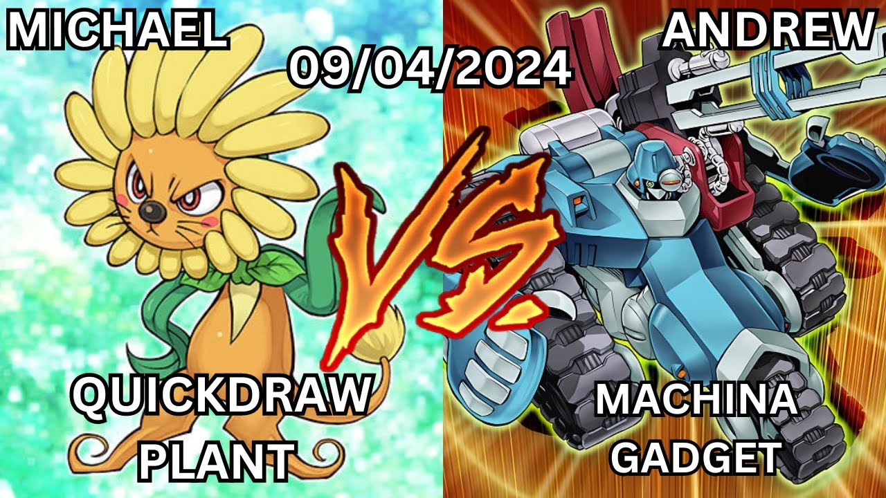 Edison Format: Quickdraw Plant vs Machina Gadget - YouTube