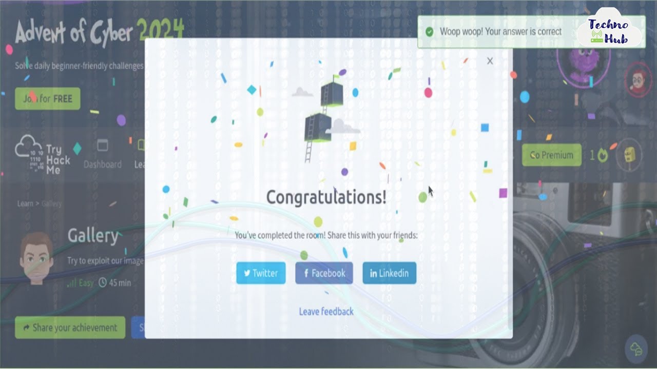 حل ماشين #gallery من موقع Try Hack Me #tryhackme #boot2root - YouTube