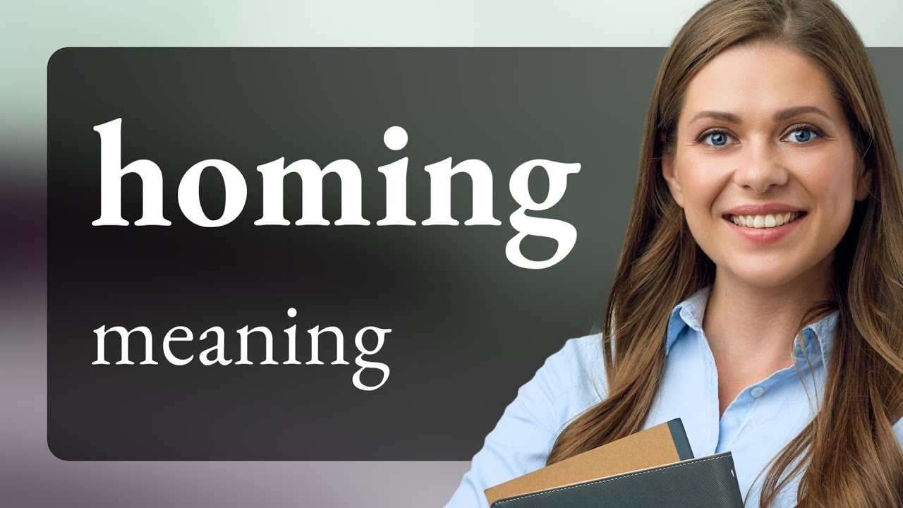 Homing | HOMING meaning - YouTube