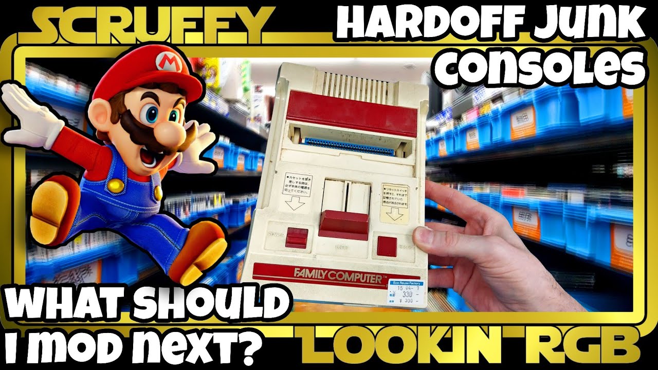 Hard Off Junk Consoles What should I Mod Next? - YouTube