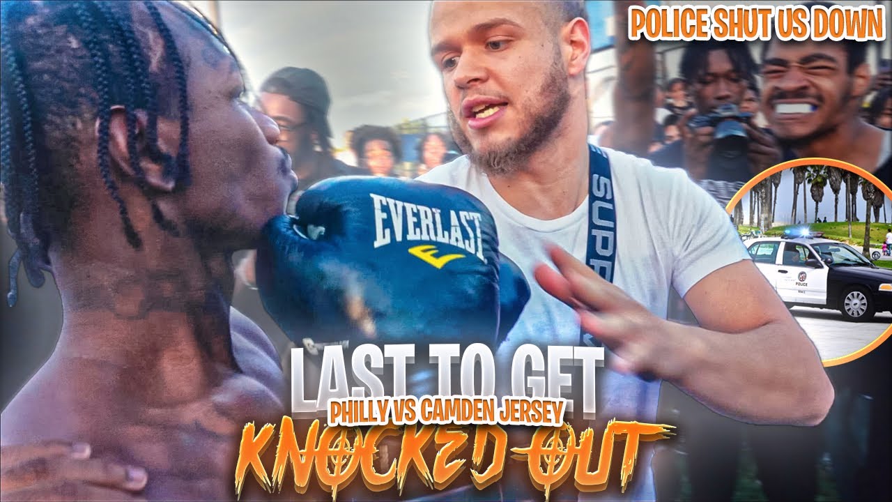 Last To Get Knocked Out Philly vs Camden Jersey 🥊💥 ( The Police Shut It ...