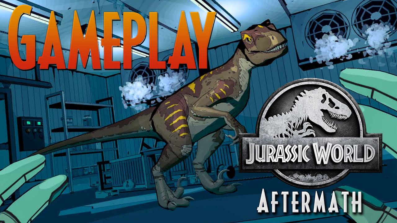 Jurassic World Aftermath GAMEPLAY | Finding the lore and canon secrets ...