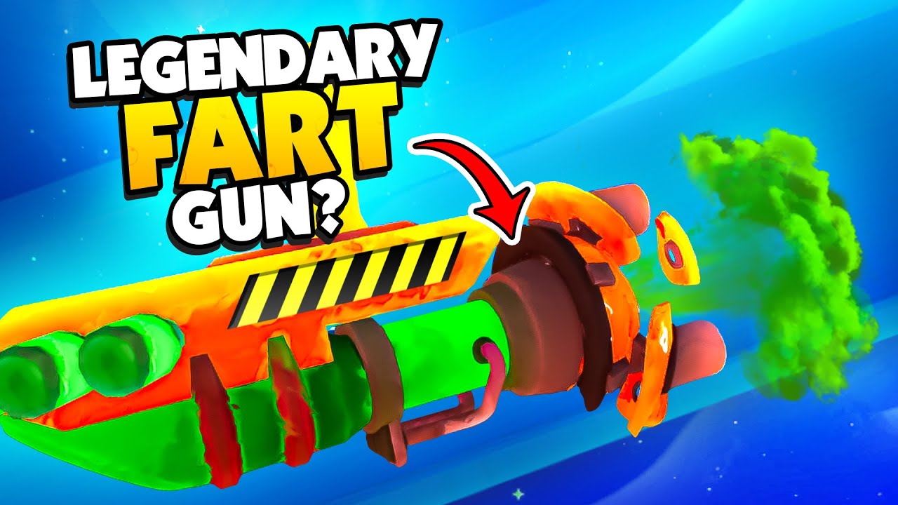 I Built a LEGENDARY FART GUN! - Draconite VR Gameplay - YouTube