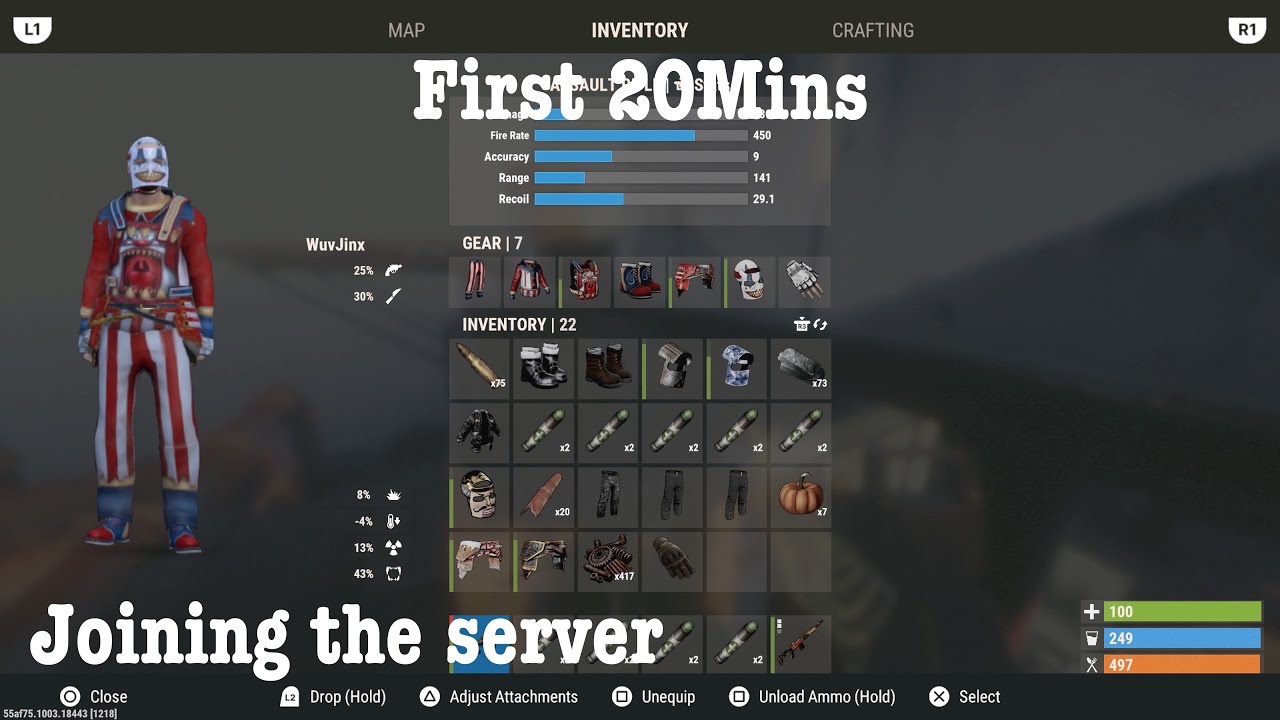 The solo experience loaded in 20mins -Rust console edition - YouTube