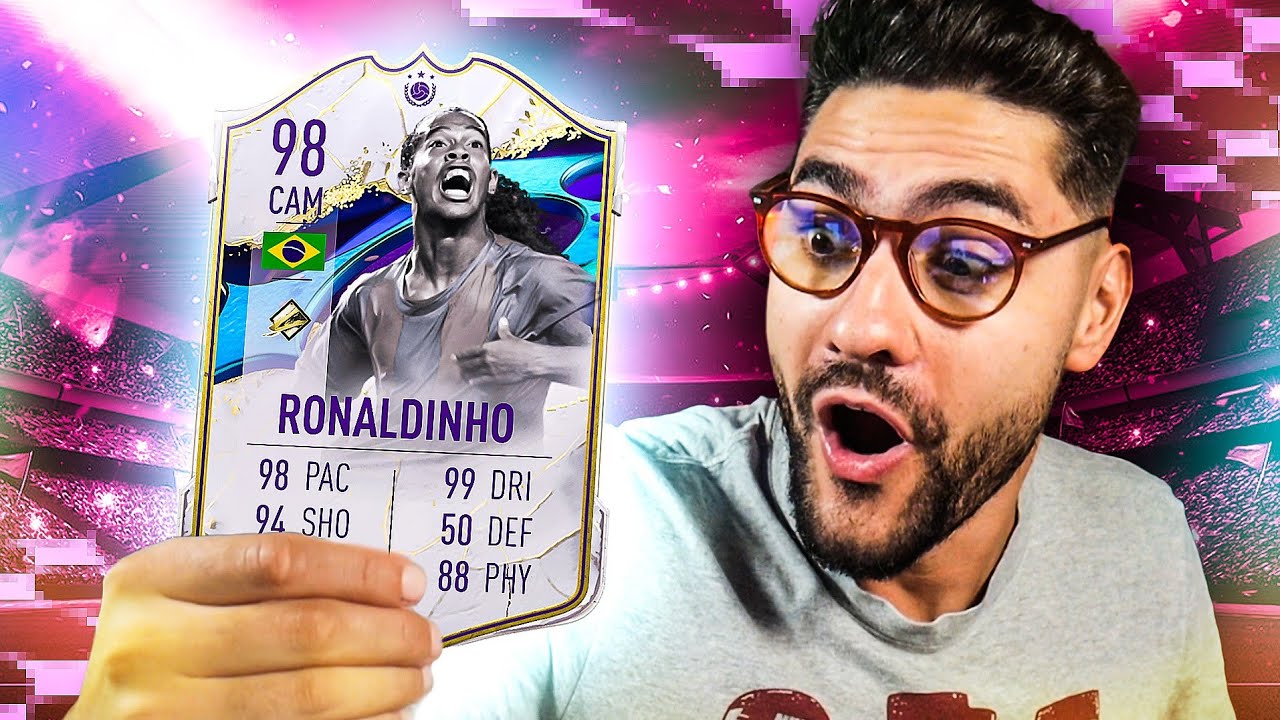 A VENIT REGELE COVER ICON STAR 98 RONALDINHO!! O REY DE REY in FIFA 23 ...