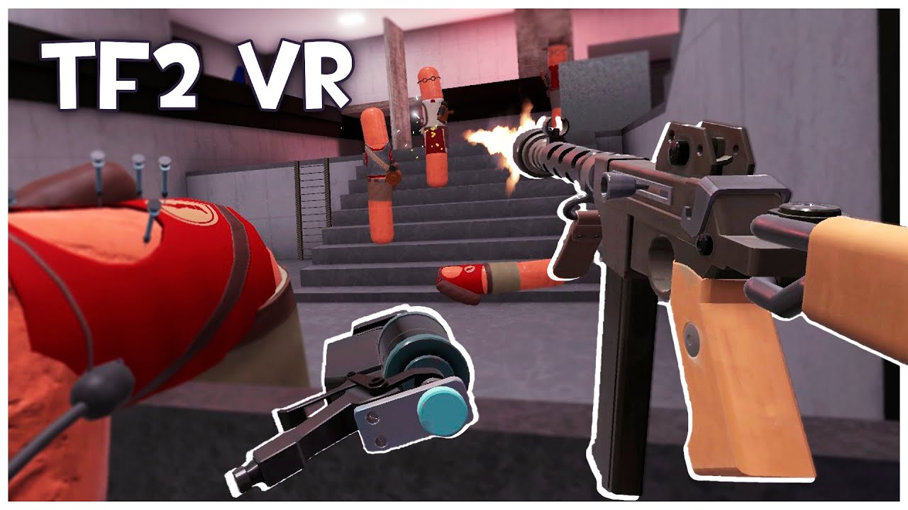 Пушки из Team Fortress 2 в Take & Hold! H3VR - YouTube