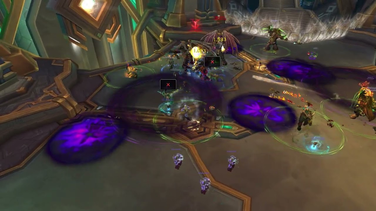 WoW Raiding in CINEMA MODE | LFR Lords of Dread - Sepulcher of the ...