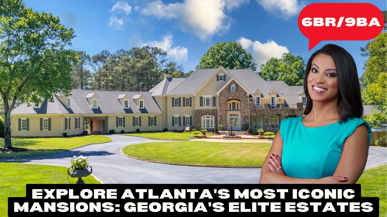Inside Stunning Mansions in Atlanta Georgia Luxury Living Tour ...