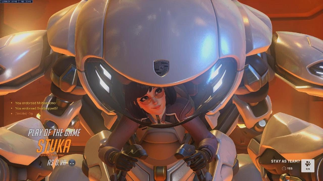 Overwatch 2: Qp Junkertown Zarya/Dva - YouTube