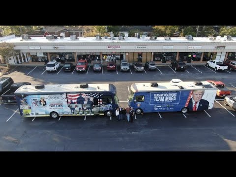 TRUMP BUS TOUR Gerald Malloy for VT Senate - Veterans For America Fist ...