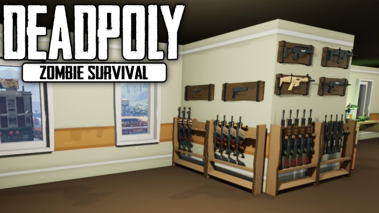 Decorating the base + NEW FIRST PERSON MODE ! | Deadpoly - YouTube