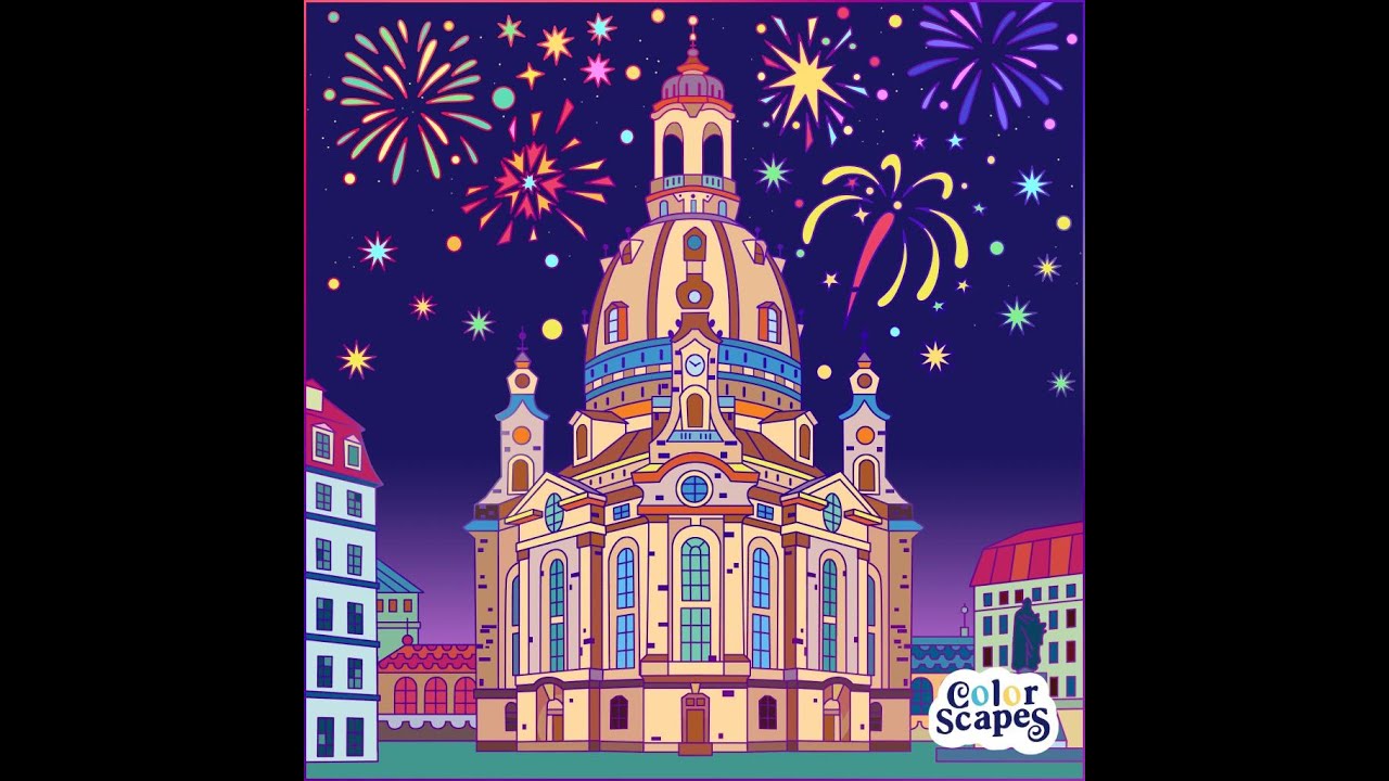 Color by numbers | House #1 | Color Scapes App | Play Store - YouTube