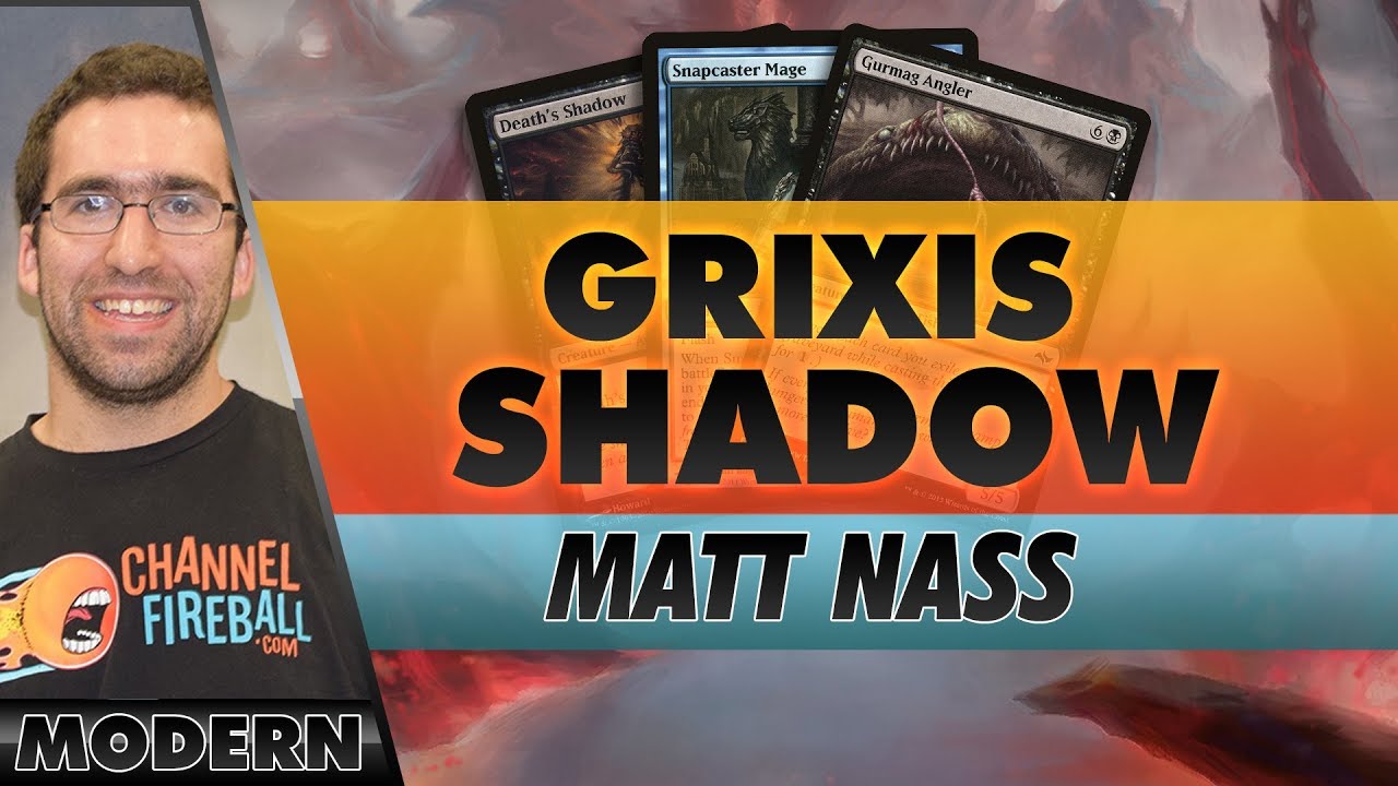 Grixis Death's Shadow with Matt Nass, Sam Pardee & BK (Modern) - YouTube