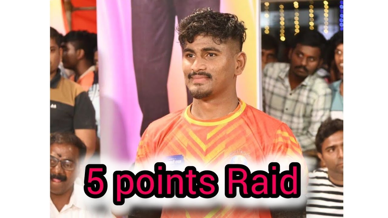 Omkar Kumbhar 5 points Raid #kabaddi #kabaddilive #chiplun #maharashtra ...