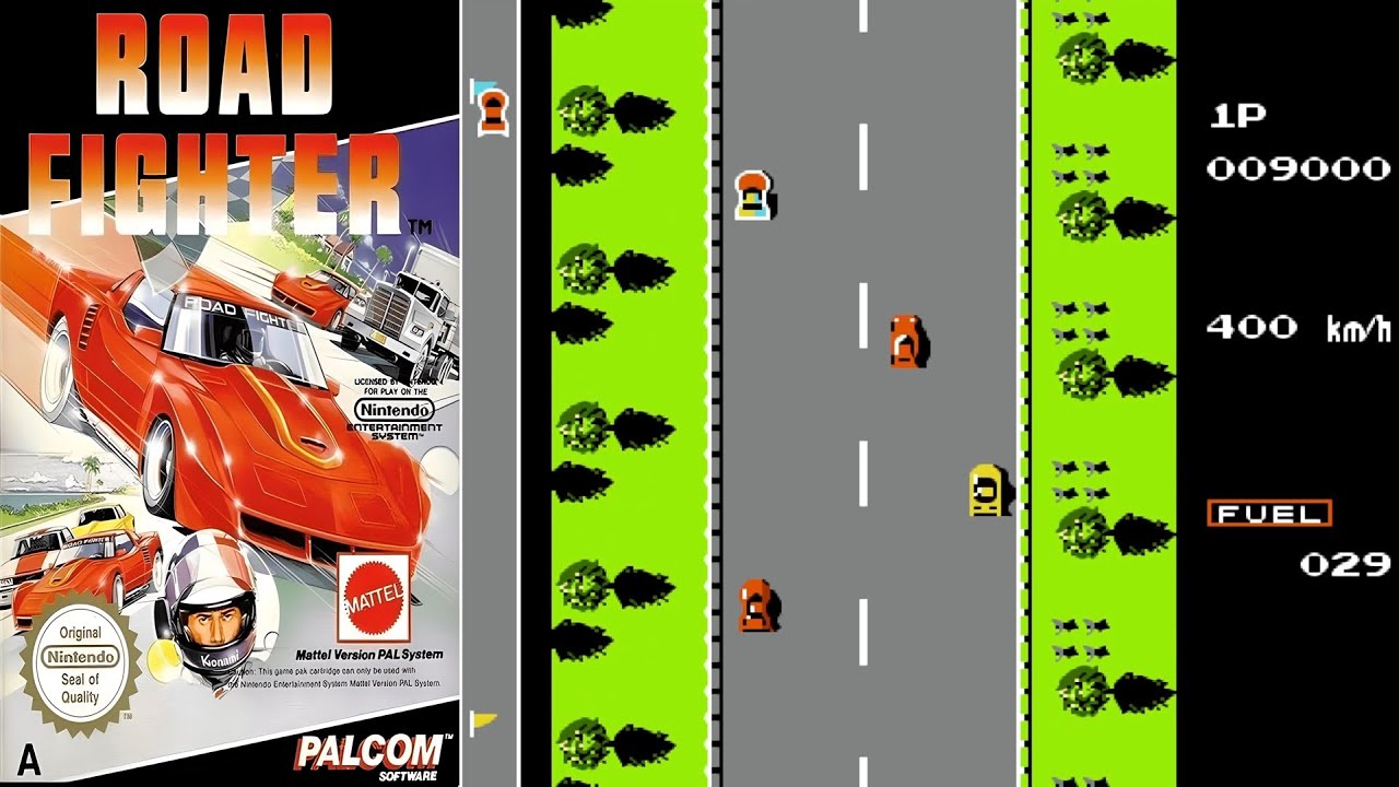 Road Fighter (NES Longplay) - YouTube