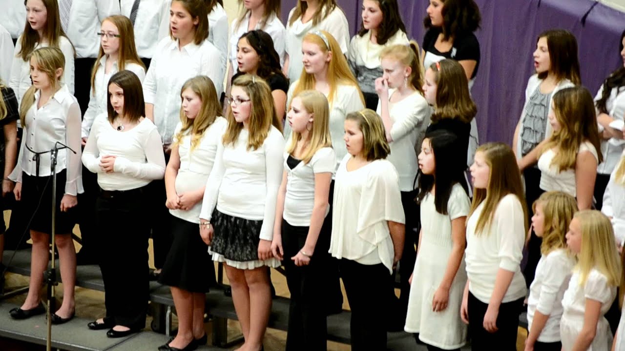 6th grade choir concert - YouTube