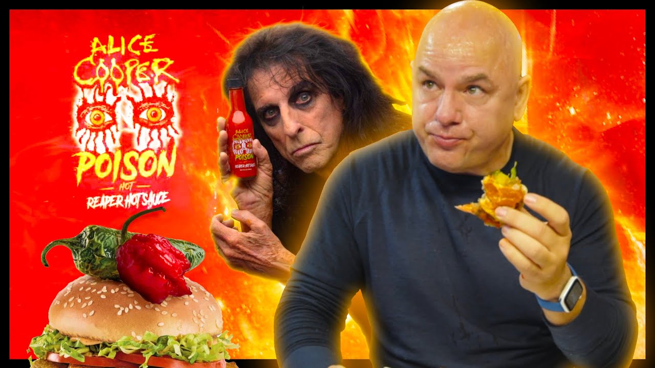ALICE COOPER POISON BURGER CHALLENGE | AM I WORTHY? - YouTube