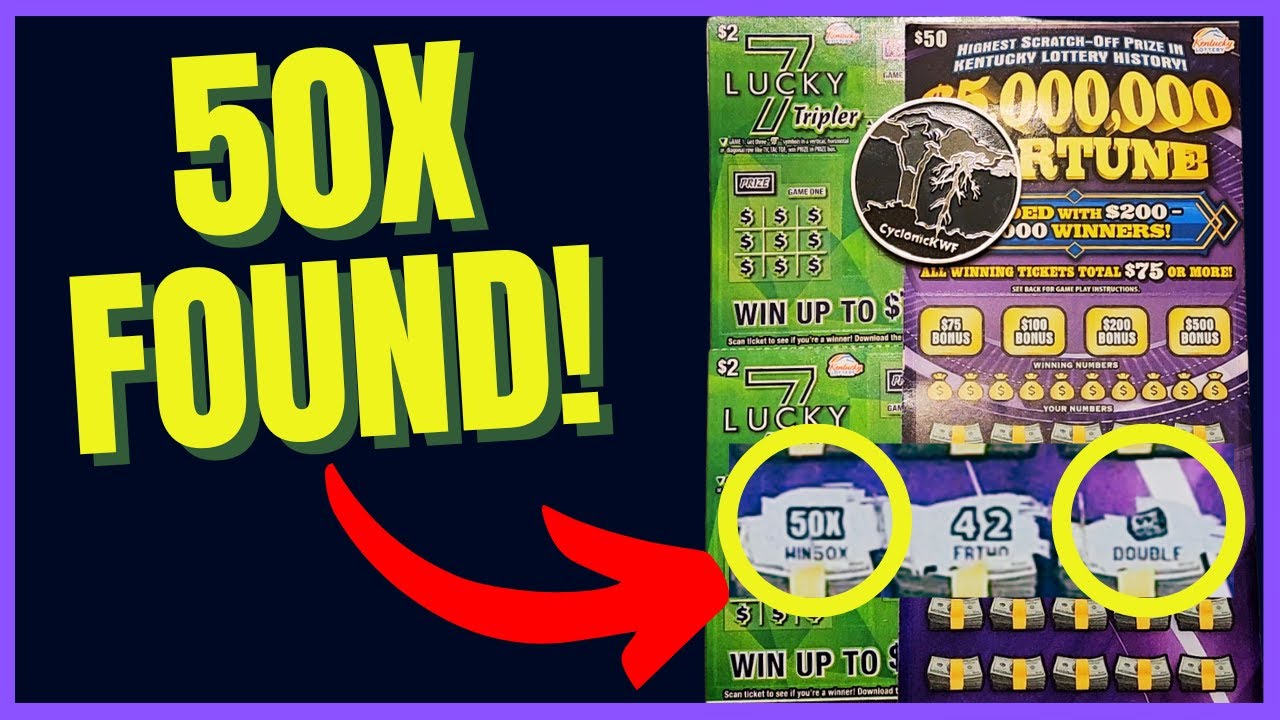 BIG WING from 50X & Double! 💥 Lucky 7 Tripler, $50 - $5 Million Fortune ...