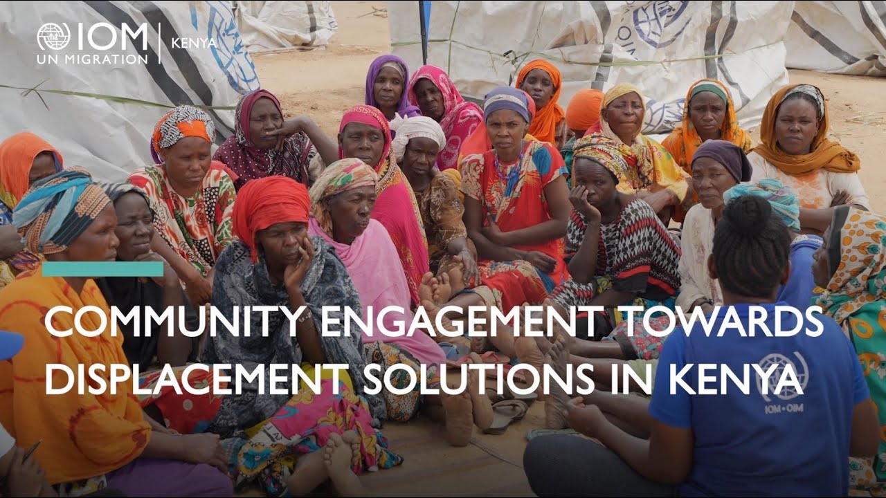 Community Engagement Towards Displacement Solutions in Kenya - YouTube
