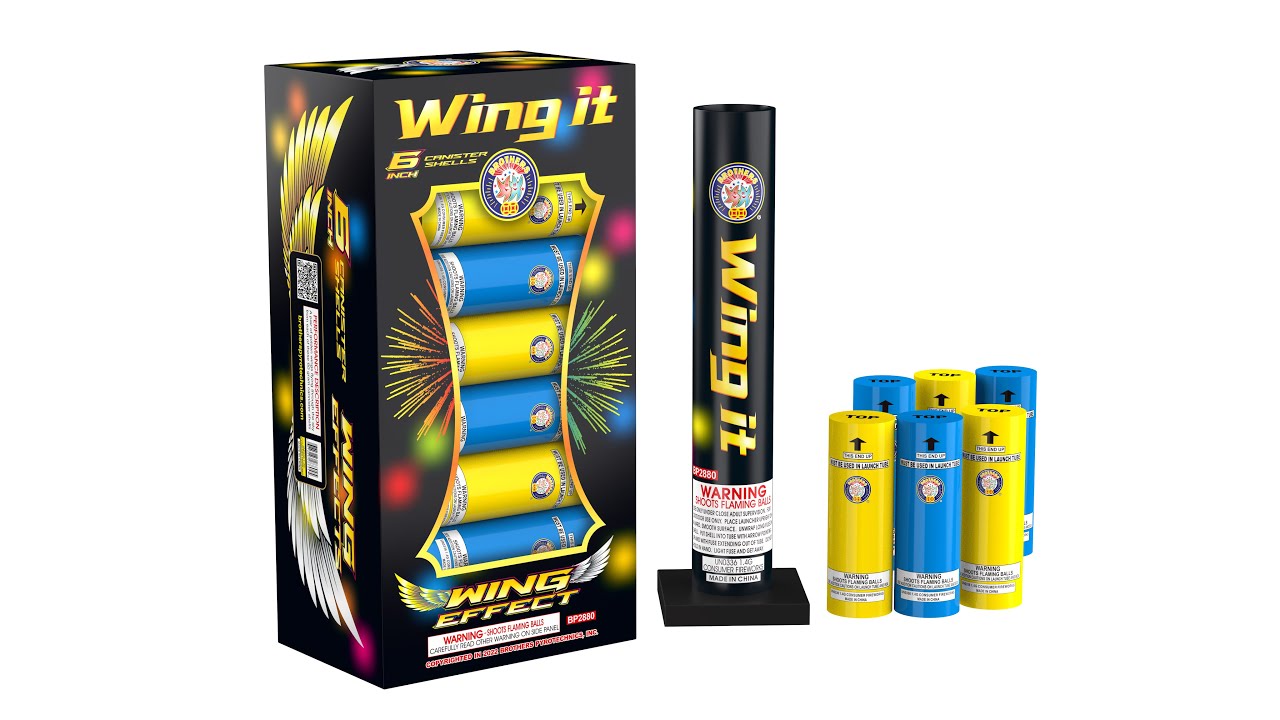 BP2880 Wing It 6" Caniter Shell (Wing Breaks) - YouTube