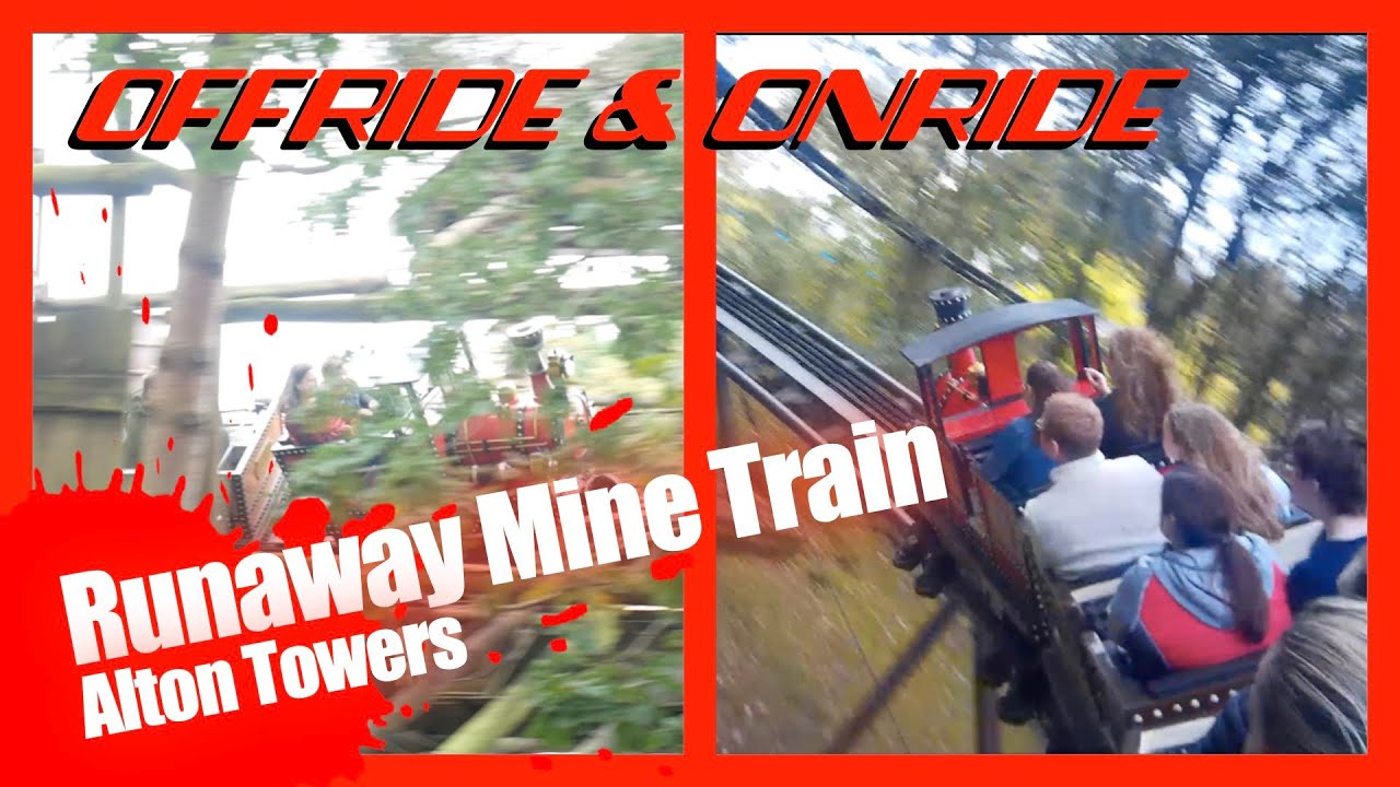 Runaway Mine Train (Offride & Onride) - Alton Towers - YouTube