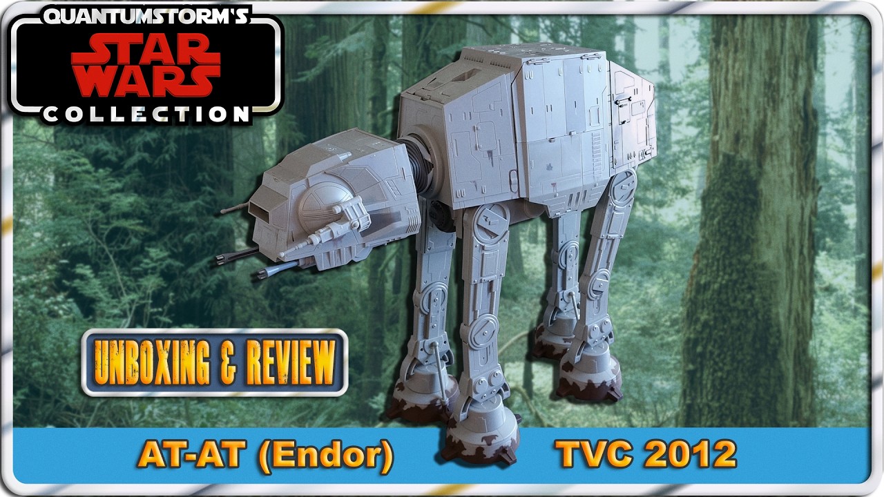 AT-AT | Unboxing & Review | Hasbro Star Wars | The Vintage Collection ...