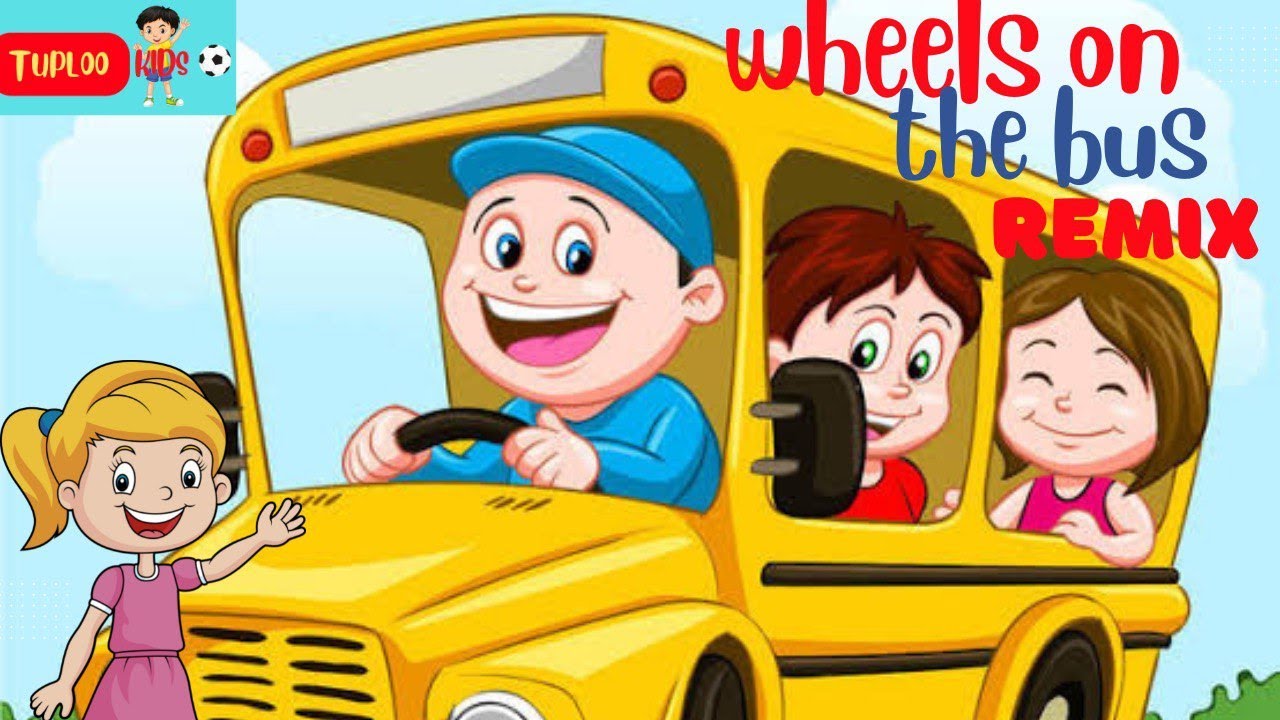 Wheels on the bus | kids songs | Nursery Rhymes | toddler songs | kids ...