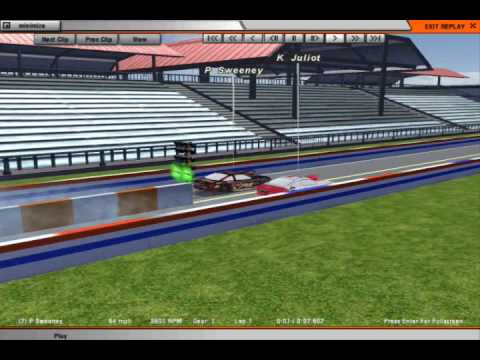 Pro Stock Drag Race in Rfactor - YouTube