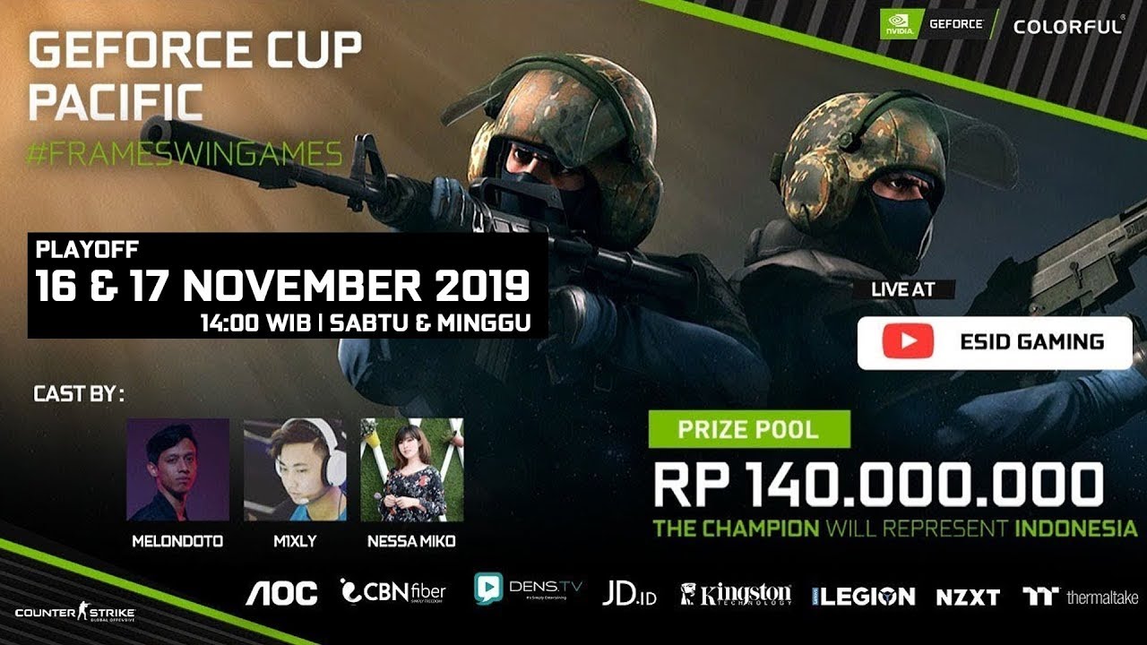 GEFORCE CUP PACIFIC 2019 2019 PLAYOFF - YouTube