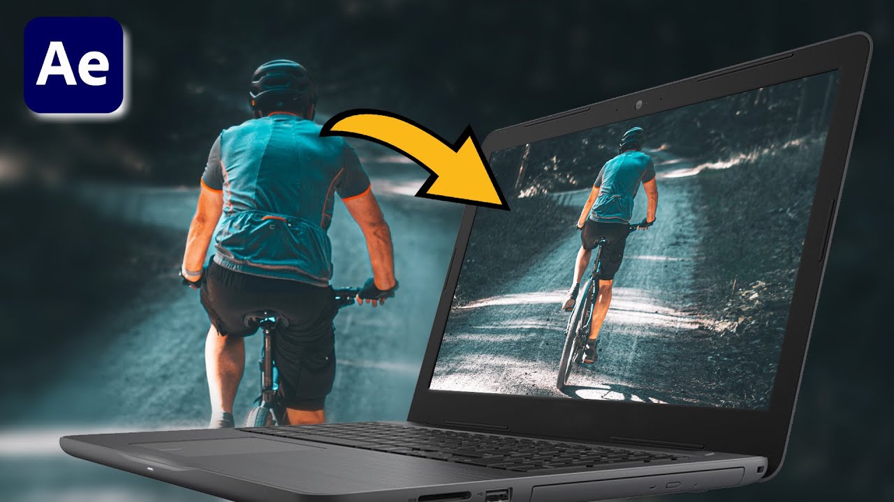 Laptop Transition in After Effects - YouTube