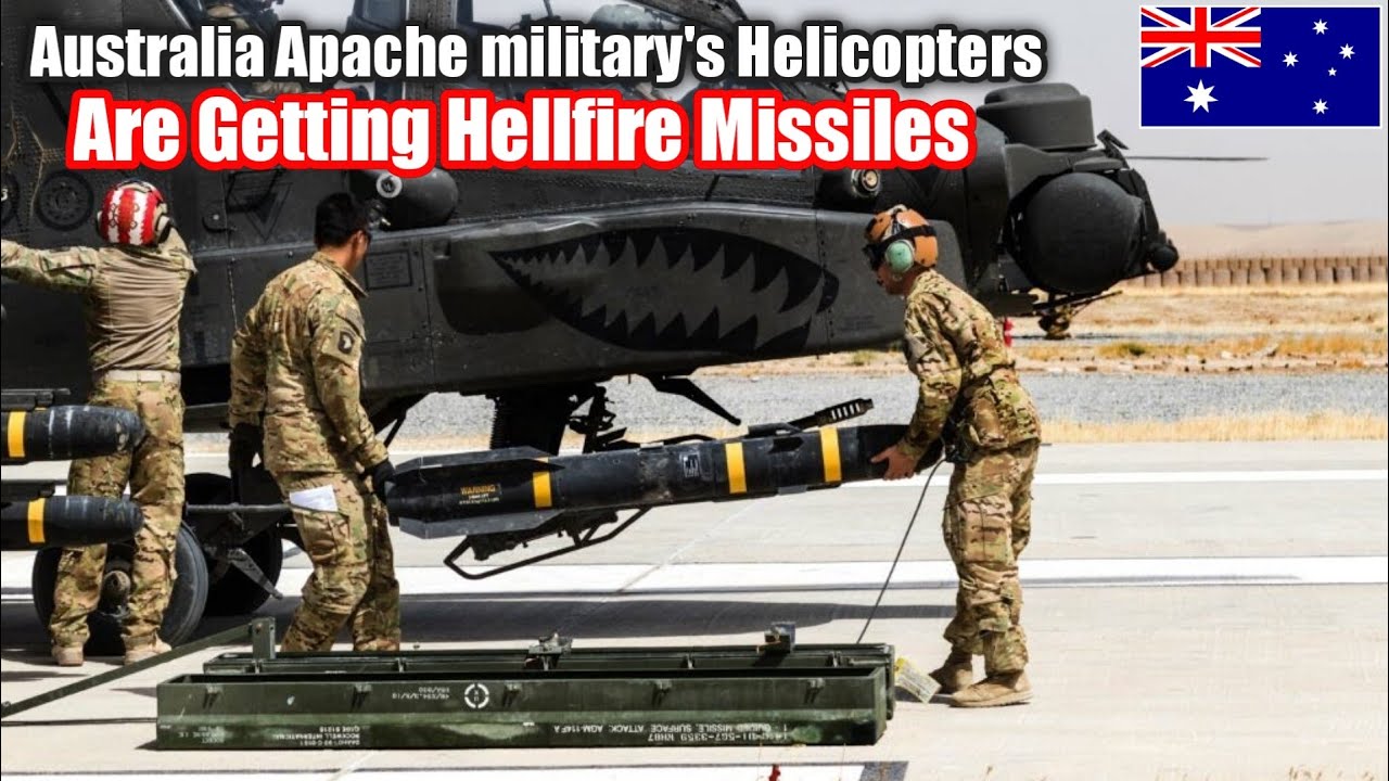 Australian Military to Get Hellfire Missiles for its Apache helicopters - YouTube