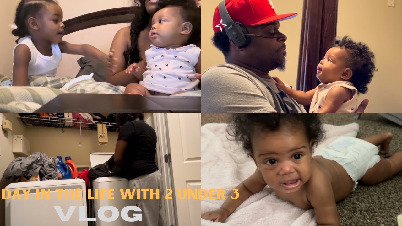 2 Kids Under 3: A Day in the Life Vlog - YouTube