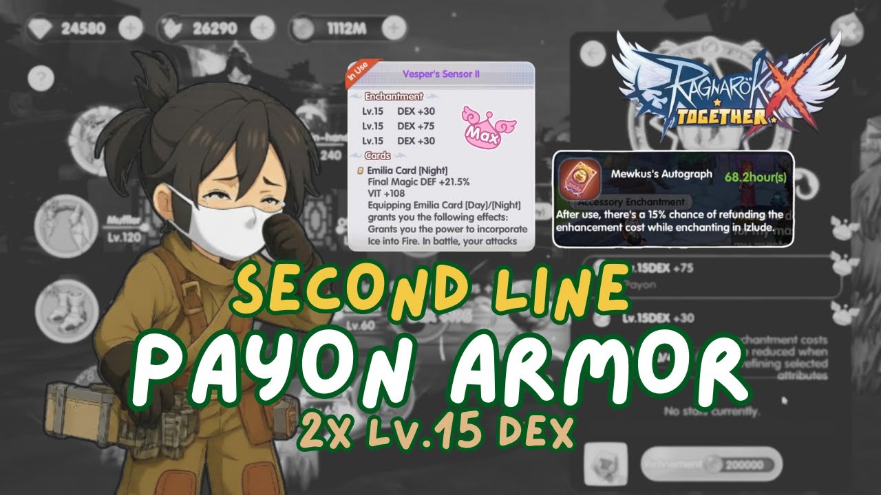 Payon Armor Enchant Journey (2/9) – Thanksgiving Buff + Double Pity ...