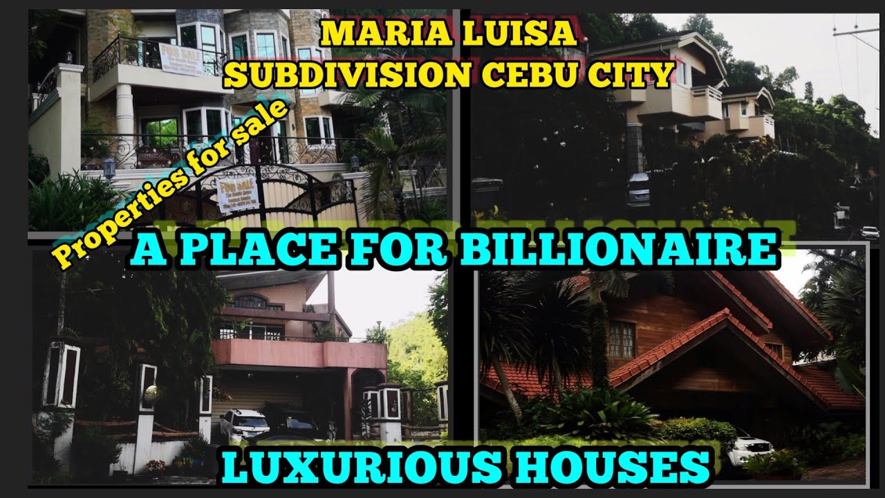Maria Luisa Luxurious Houses for sale || Mandaue City, Cebu ...