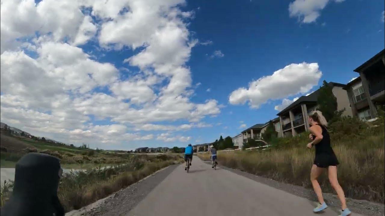 Lehi To Bluffdale Jordan River Parkway Bike Trail - YouTube