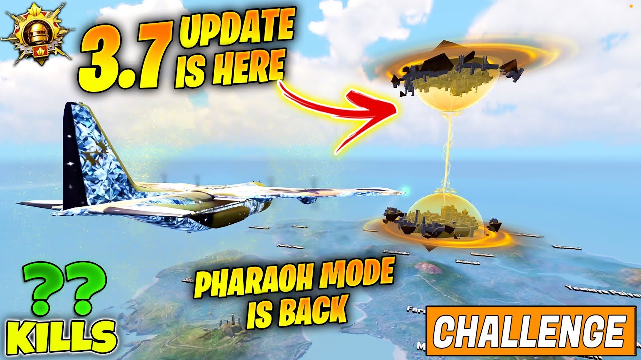 😱 OMG !! 3.7 UPDATE PHARAOH MODE RETURNS FIRST EVER GAMEPLAY WITH TIME ...